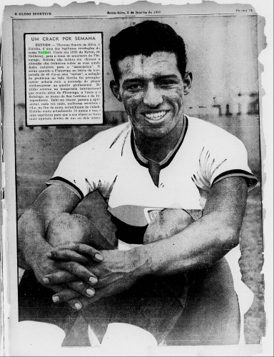 Pôsteres dos craques dos anos 40: Zizinho | História do Futebol