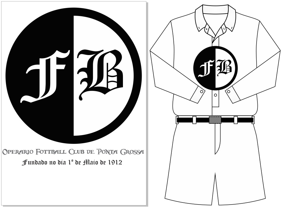 Operário Ferroviário F.C. – Ponta Grossa (PR): Escudo diferente de 1916 ...