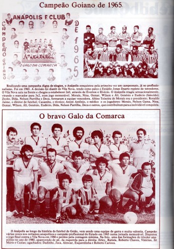 Anápolis Futebol Clube – Anápolis (GO): Fundado em 1946 | História do ...