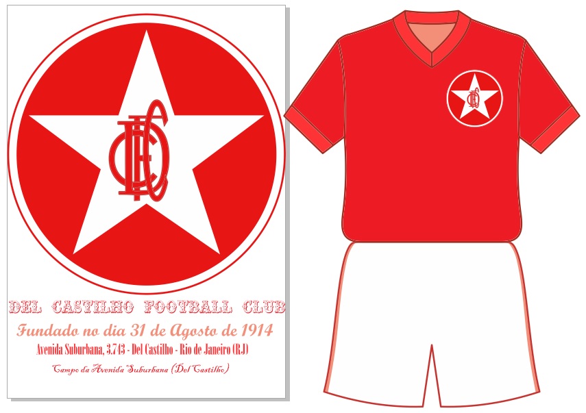 Del Castilho Football Club – Rio de Janeiro (RJ): Fundado em 1914 ...