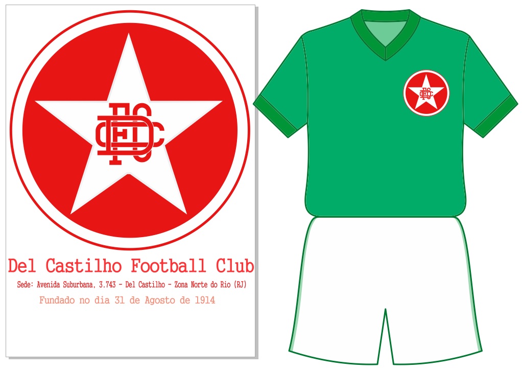 Del Castilho Football Club – Rio de Janeiro (RJ): Fundado em 1914 ...