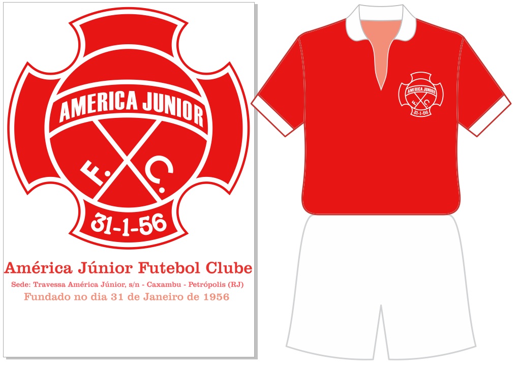 América Junior Futebol Clube – Petrópolis (RJ): Fundado em 1956 ...