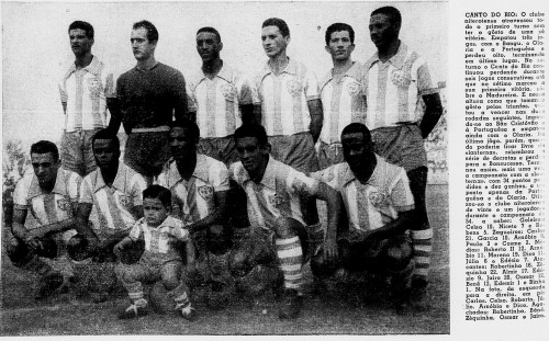 Campeonato Carioca de 1954: Pôster do Canto do Rio F.C. | História do ...