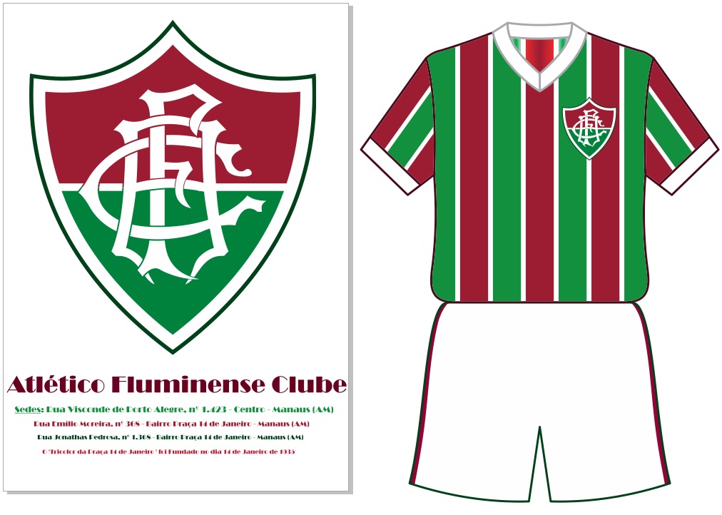 Inédito!! Atlético Fluminense Clube – Manaus (AM): Disputou a Elite ...