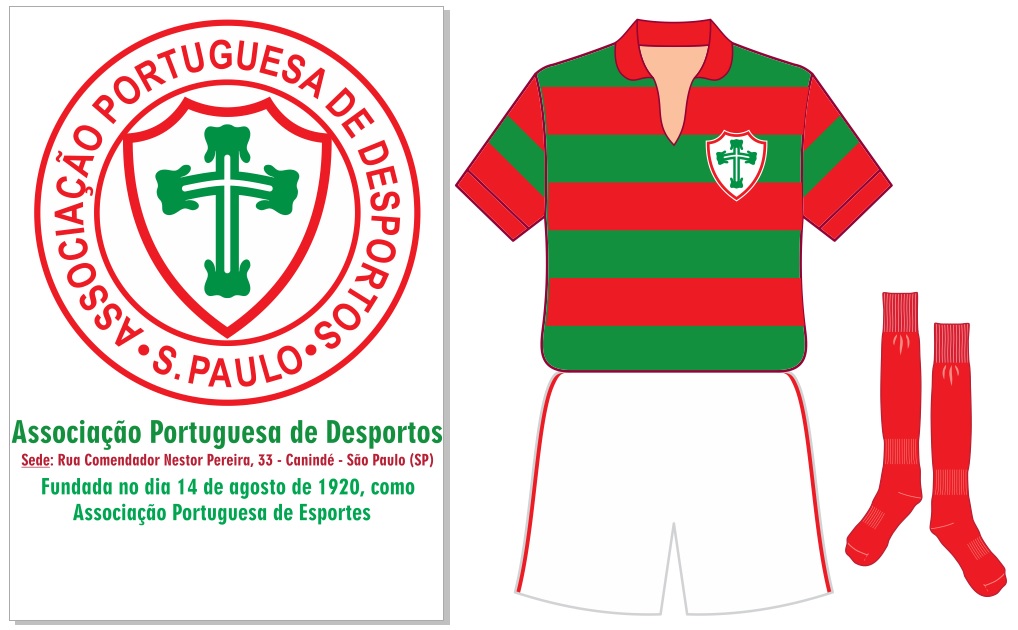 Portuguesa de Desportos Campeã do Torneio Início Rio-São Paulo de 1955 ...