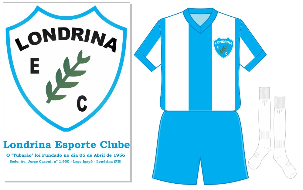 Pôster de 1980: Londrina Esporte Clube – Londrina (PR) | História do ...