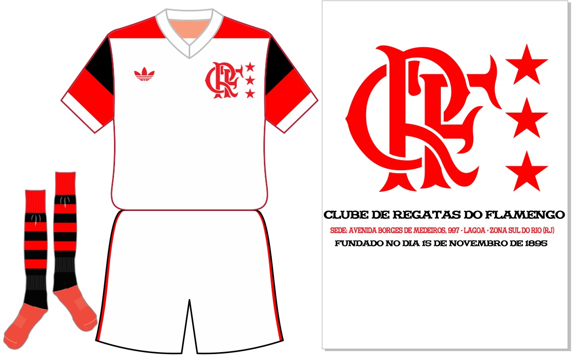 Uniformes: Clube de Regatas Flamengo Campeão do Mundo em 1981 ...