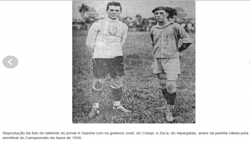 Cotonifício Rodolfo Crespi F.C. (Moóca) e A.A. São Paulo Alpargatas ...