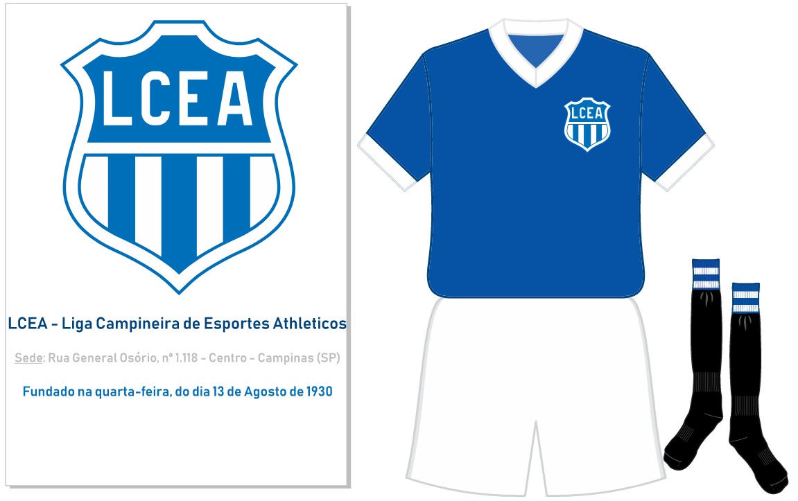 LCEA – Liga Campineira de Esportes Athleticos – Campinas (SP): Fundado ...