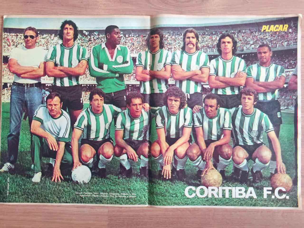 Poster de 1972: Coritiba Football Club – Curitiba (PR) | História do ...