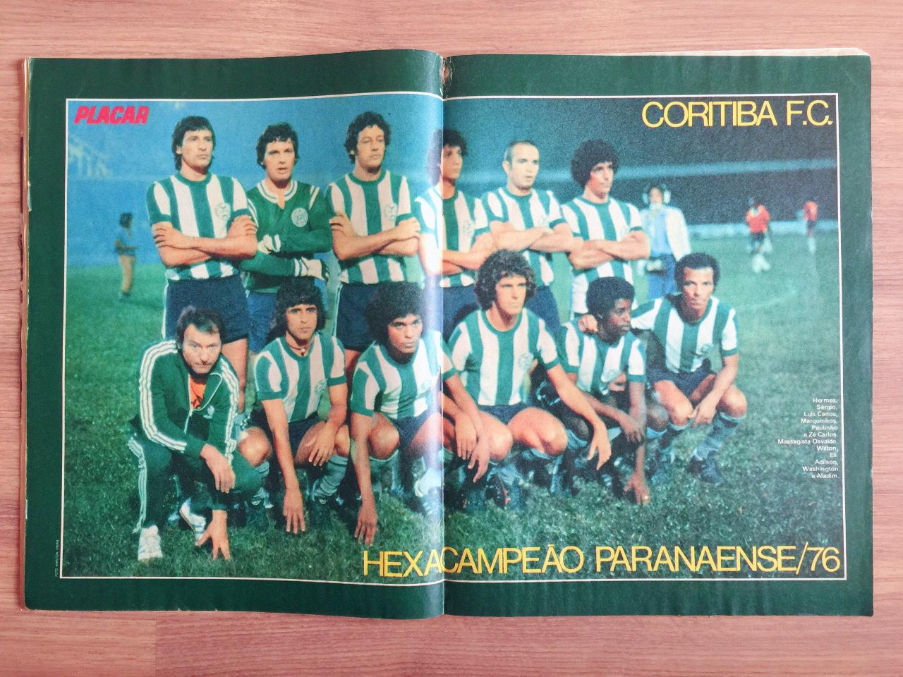 Poster de 1976: Coritiba Football Club – Curitiba (PR) | História do ...