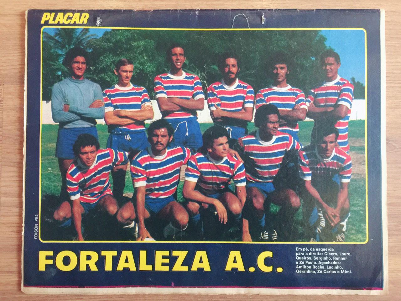 Poster de 1973: Fortaleza Esporte Clube – Fortaleza (CE) | História do ...