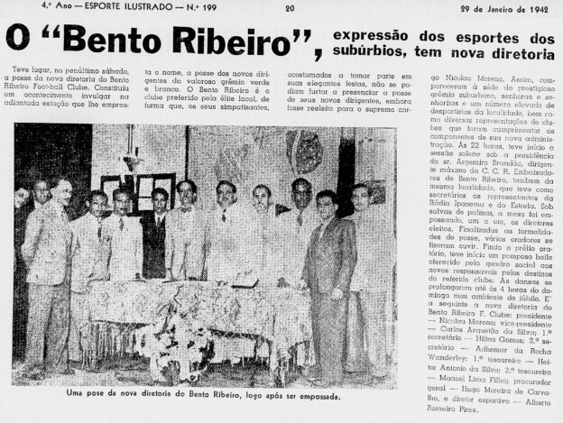Inédito!! Bento Ribeiro Football Club – Rio de Janeiro (RJ): existiu ...